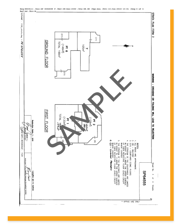 Strata Plan | InfoTrackGo